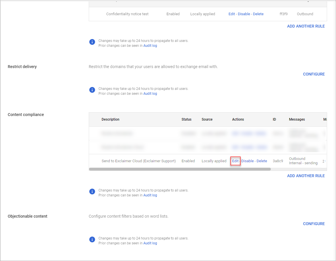 Server-side signatures are not applied to emails from one or more users (Google Workspace ...